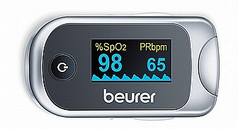 רוקי ספורט מד סטורציה חמצן בדם Beurer PO40 | בריאות וטיפוח | מד לחץ דם ...